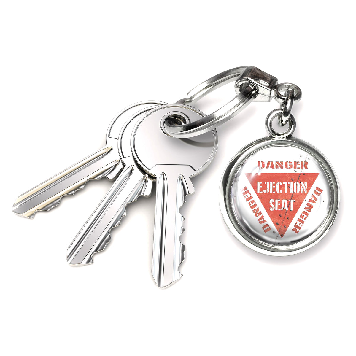 Ejection Seat Round Keyring – Koolkrew