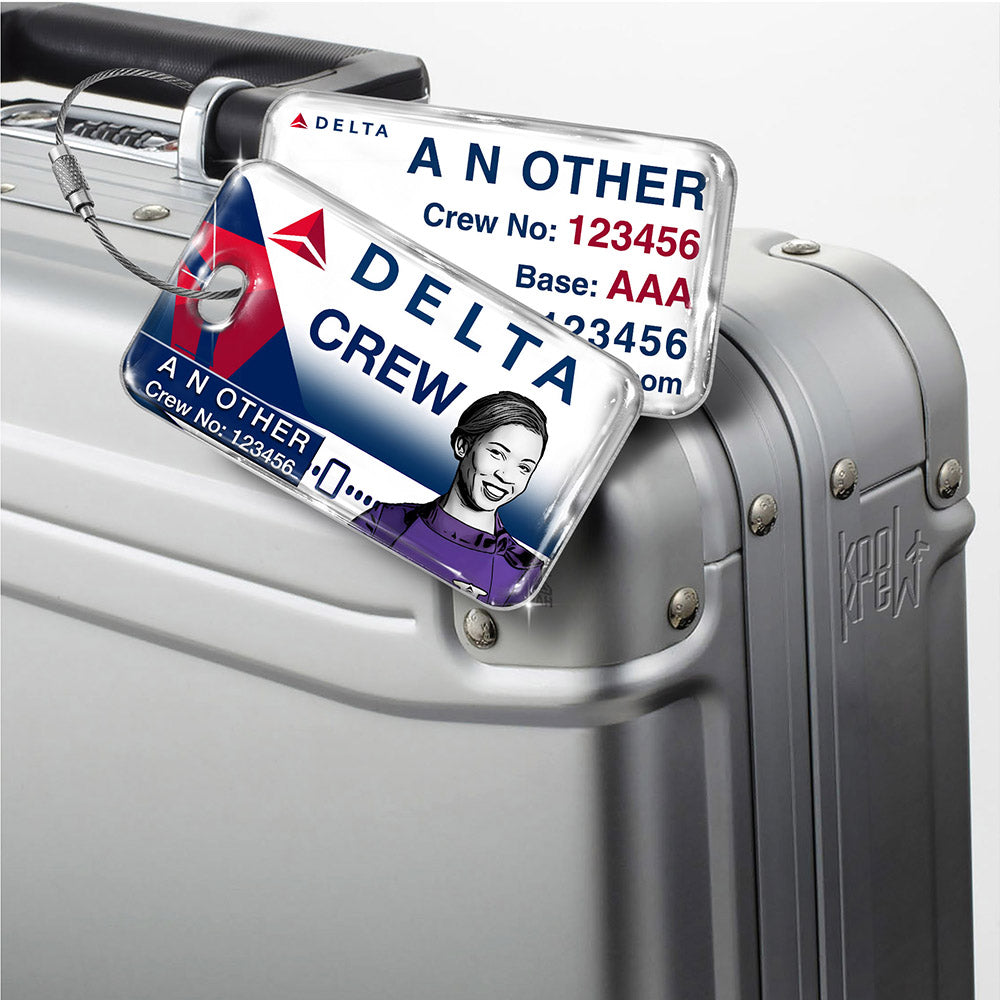 Delta Airlines Logo Cartoon Me Tag – Koolkrew