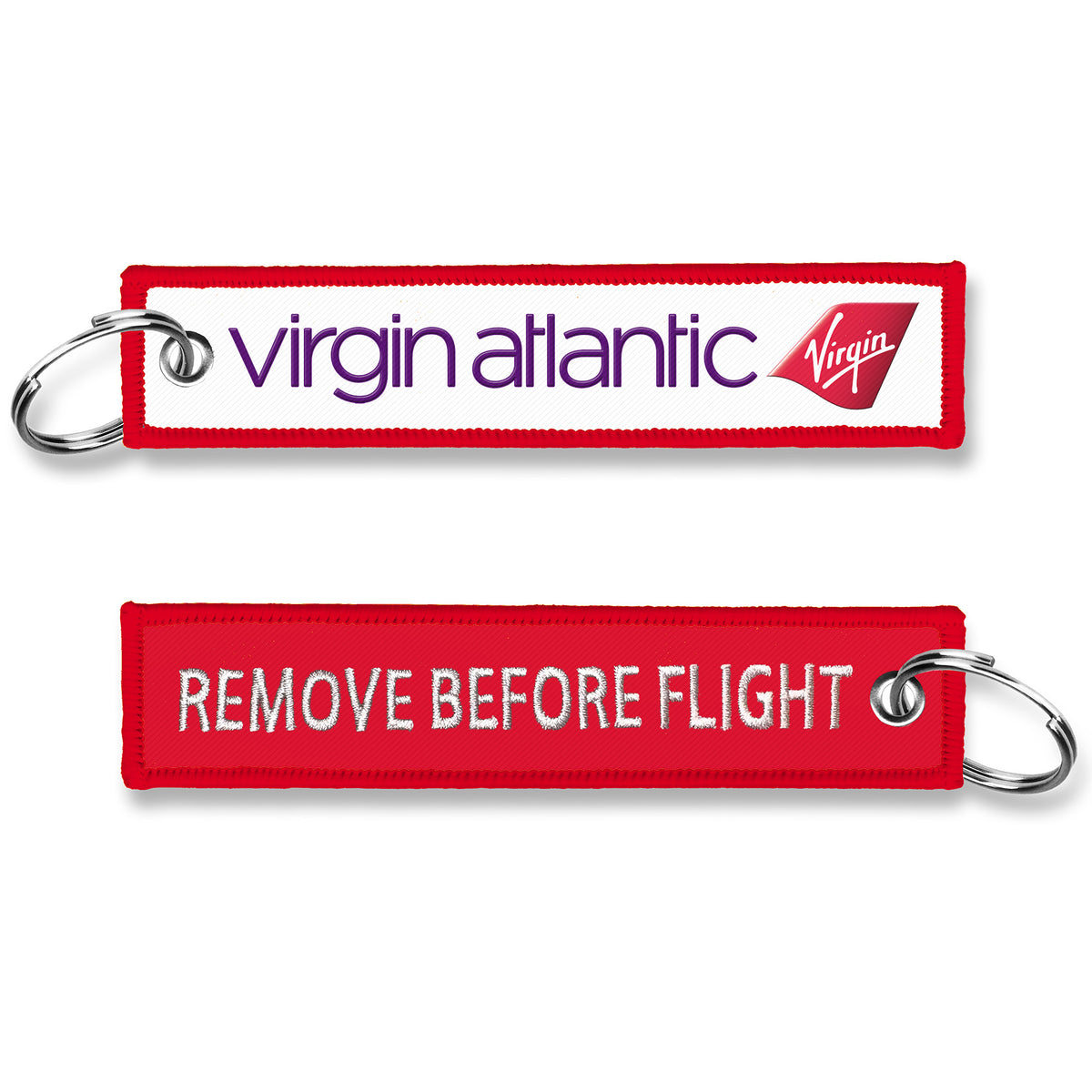 Virgin Atlantic Remove Before Flight Keyring | Crew Tag | Aviation Gift ...