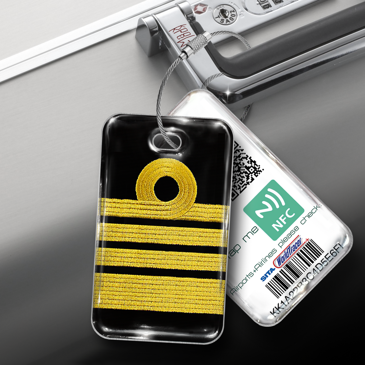 Navy/Cruise Ship Ranking Crew Tag – Koolkrew