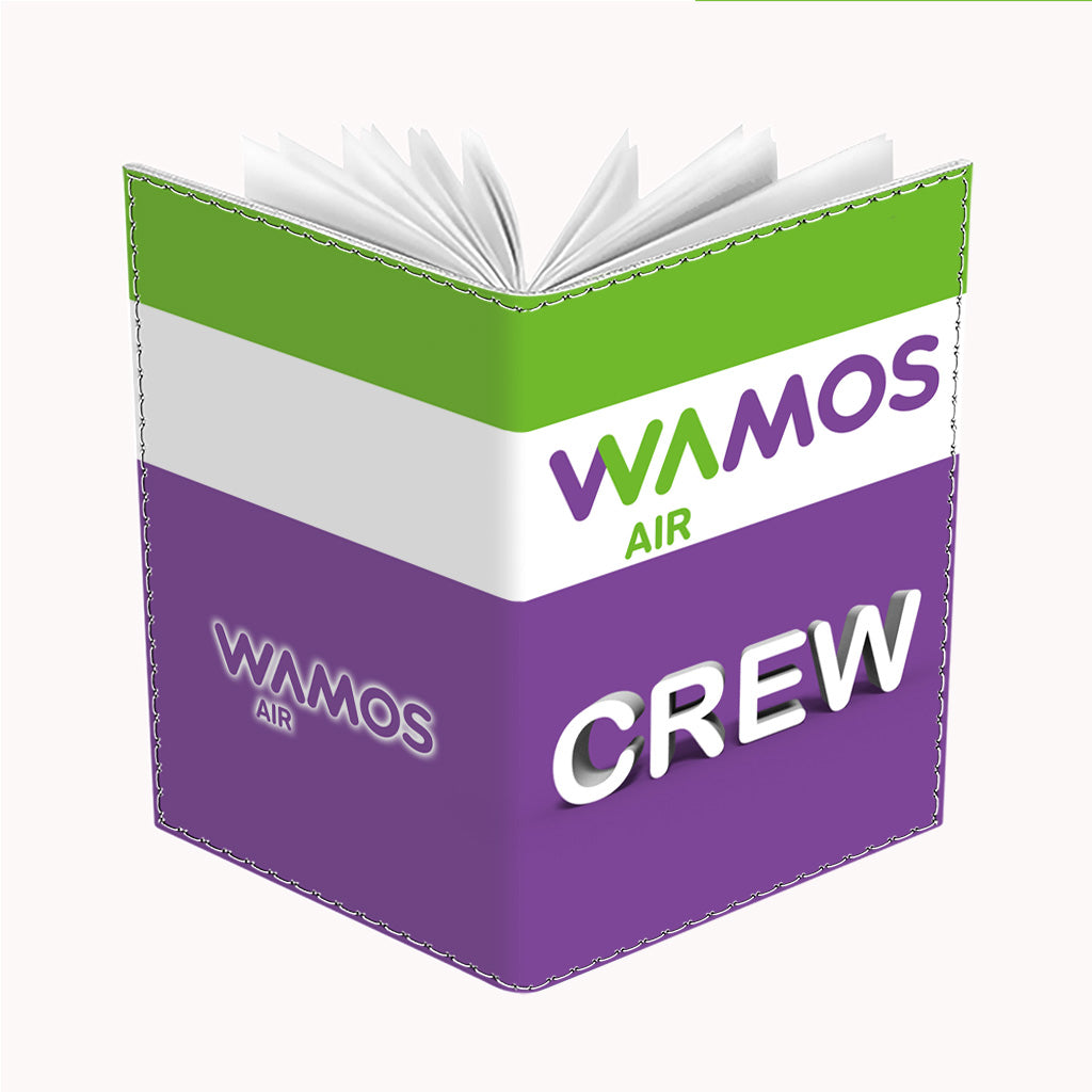 Wamos Air Logo CREW-Passport Cover – Koolkrew