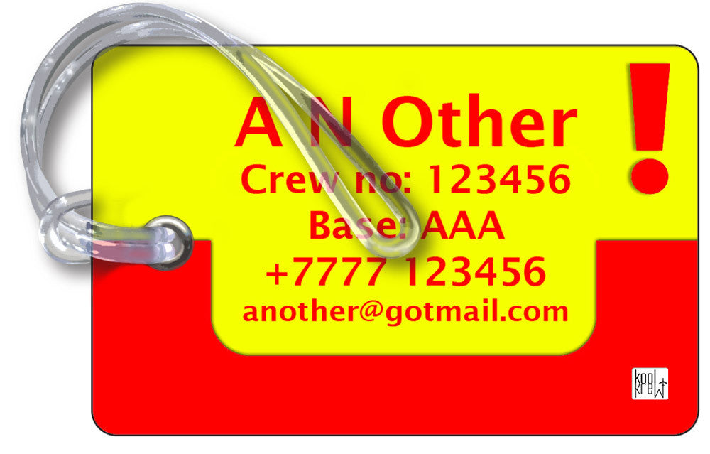 Crew Bags-Do Not Offload Tag