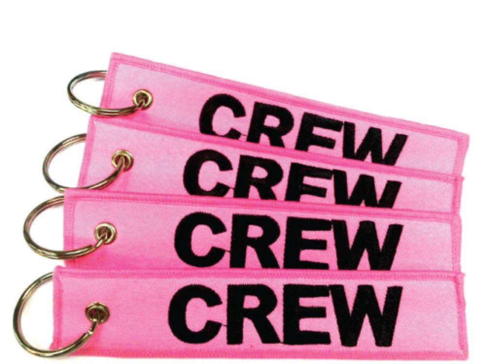 CREW BagTag-PINK