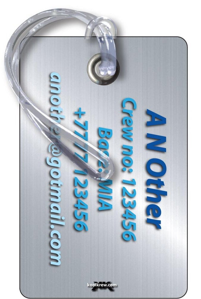 IBC Airways Portrait 1 Silver-(Base Tags)